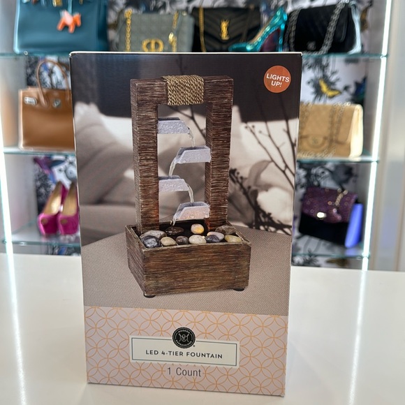 Modern Expressions | Accents | Led 4tier Fountain Box Never Opened ...